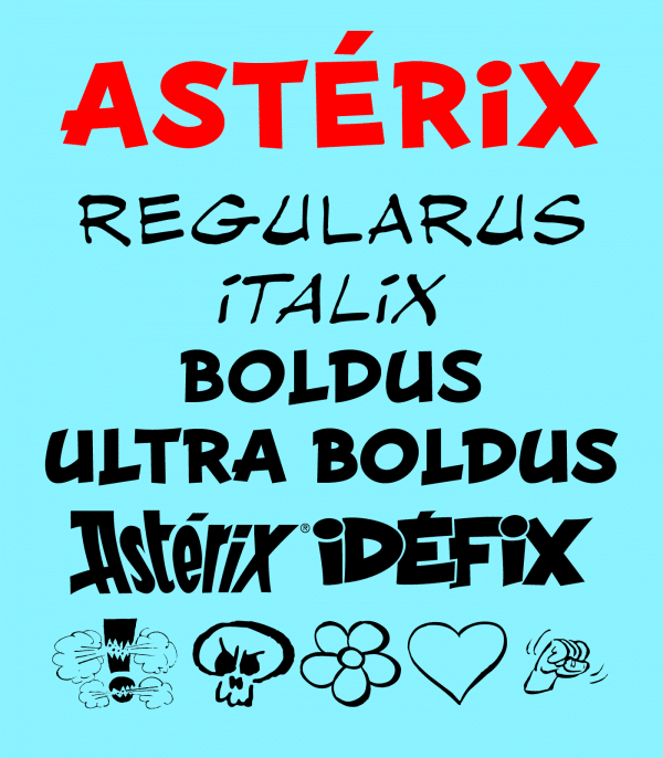 BD Astérix - Le Typophage